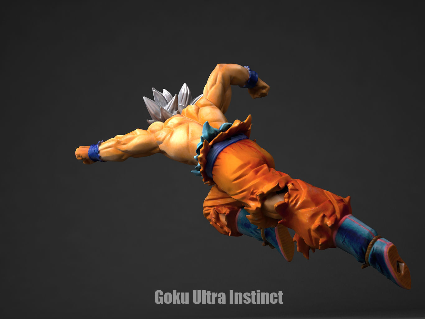 Goku Ultra Instinct 3D model | CGTrader