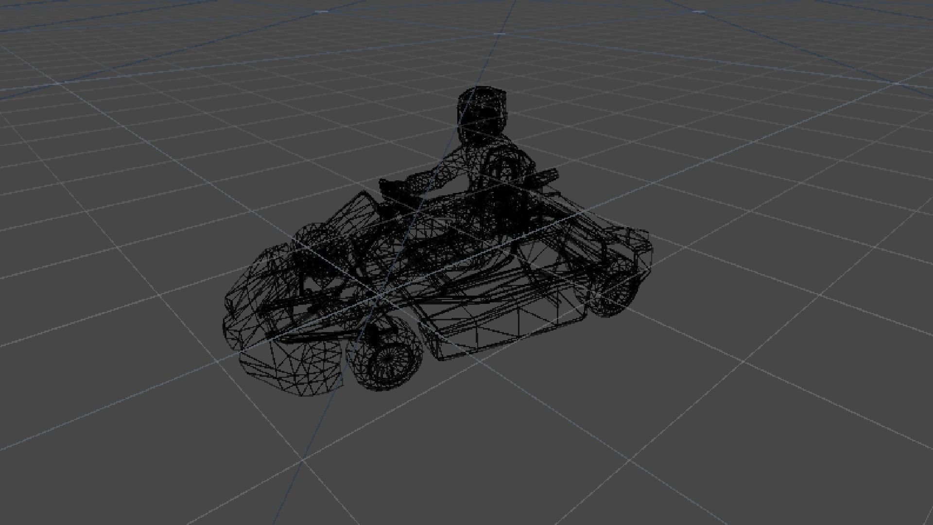 3D model 5 Low Poly Karts With Player Pack - 2 VR / AR / low-poly ...