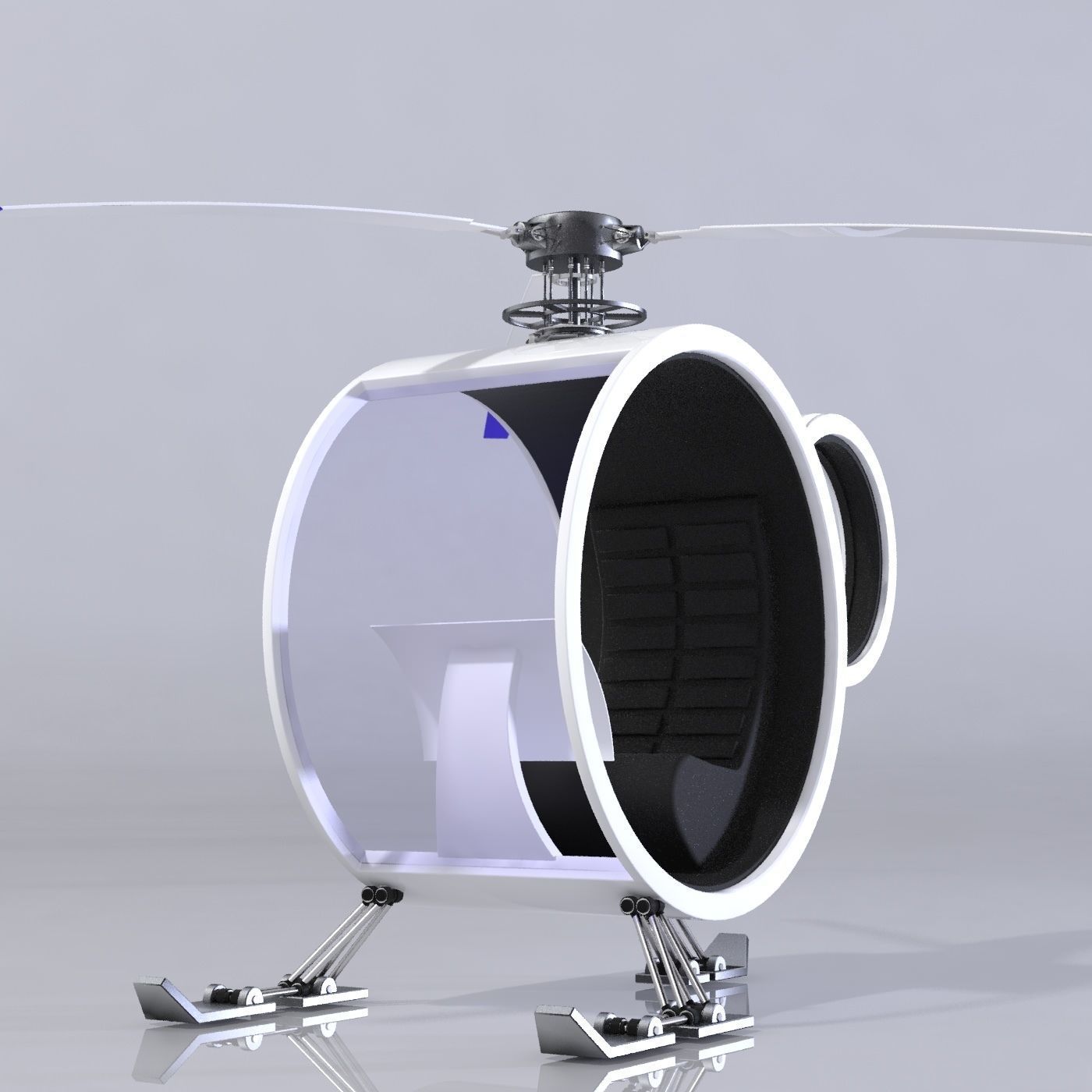 Transport future 3D model | CGTrader