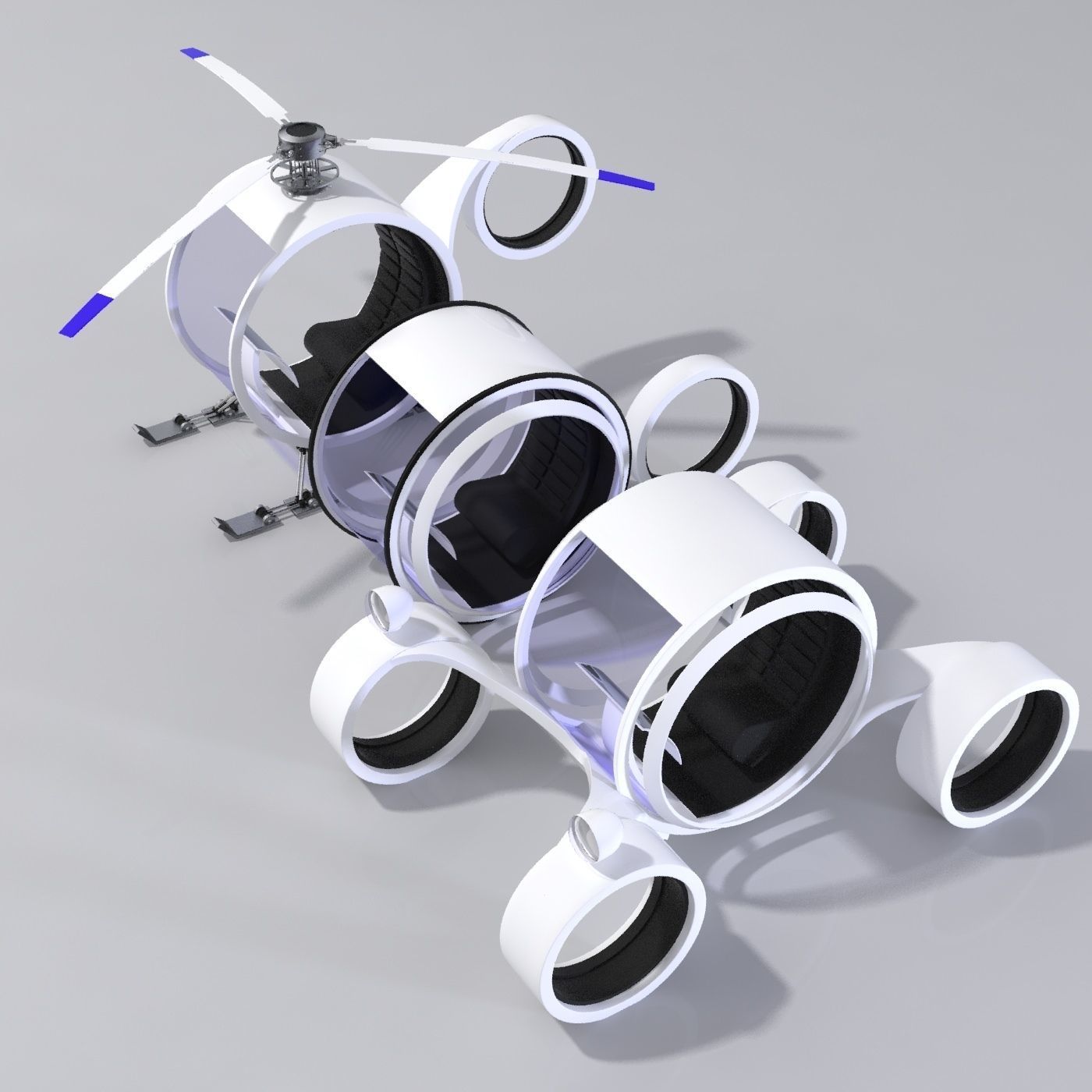 Transport future 3D model | CGTrader