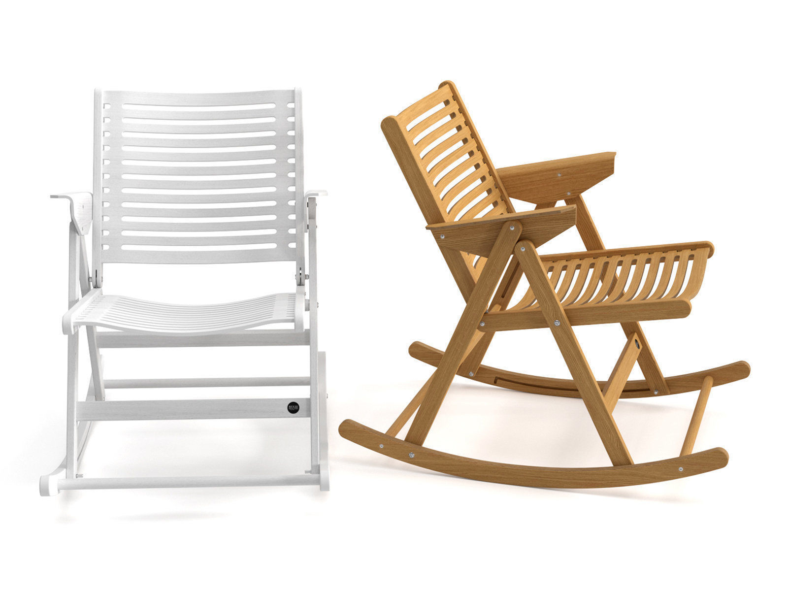 Rex Rocking Chair 3D model | CGTrader