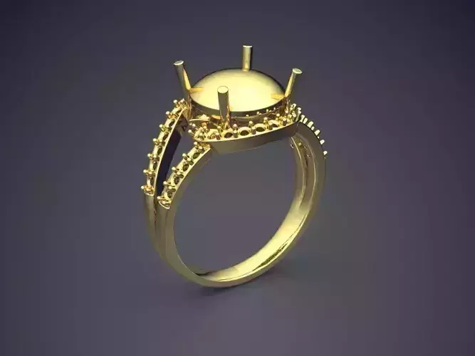 Ring CAD-6381 3D model 3D printable | CGTrader