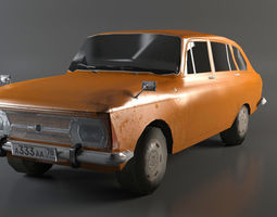 Moskvich 3D Models | CGTrader