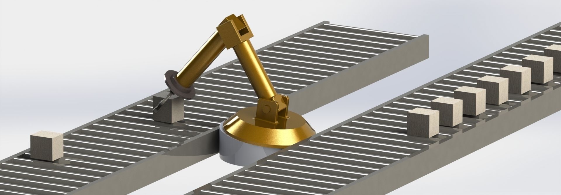 Conveyor assembly free 3D model | CGTrader