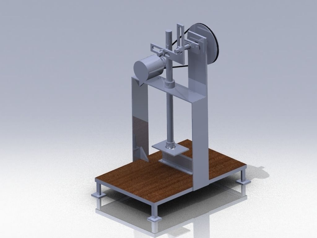 Crank sloter mechanism free 3D model | CGTrader