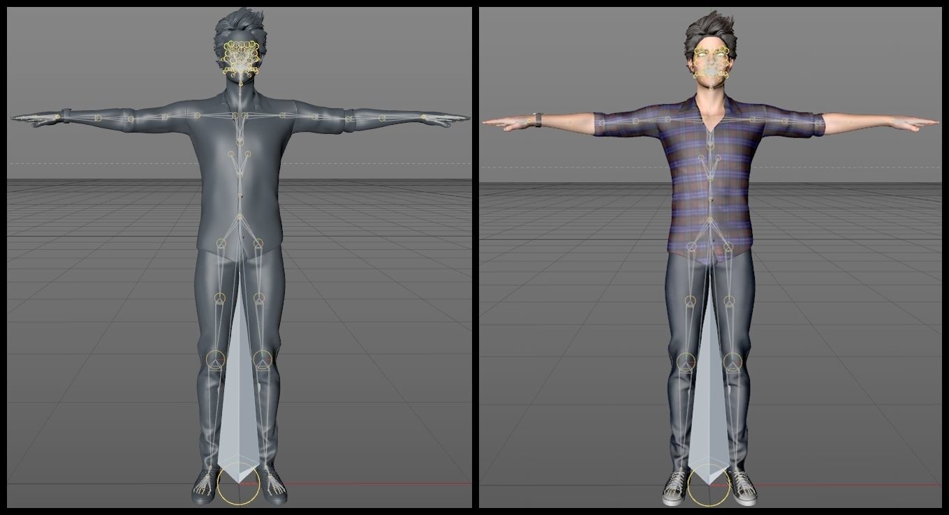 Barry Allen - The Flash 3D model animated rigged | CGTrader