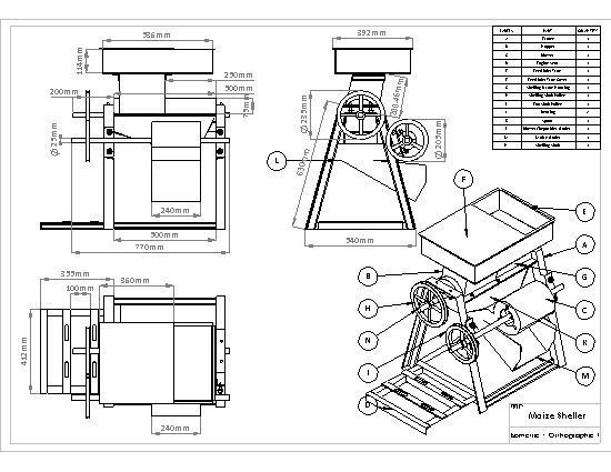Maize Sheller free 3D Model - CGTrader.com