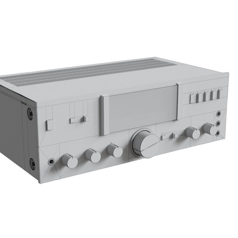 Vintage Stereo switchman Sony ta-515 3D model | CGTrader