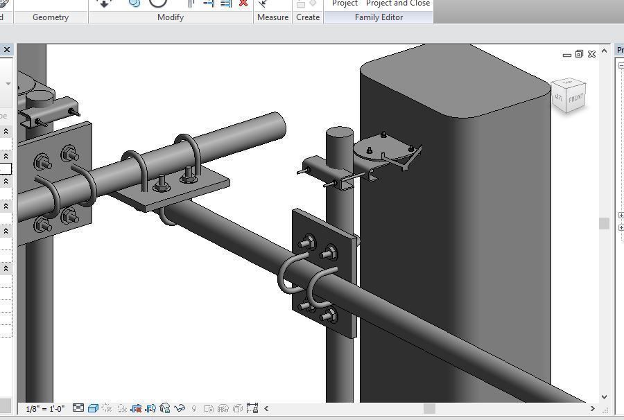 ANTENNA TOWER-2 REVIT FAMILY 2016 3D model | CGTrader
