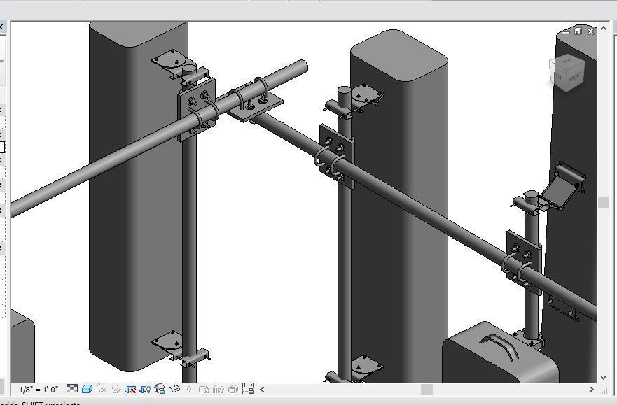 ANTENNA TOWER-2 REVIT FAMILY 2016 3D model | CGTrader