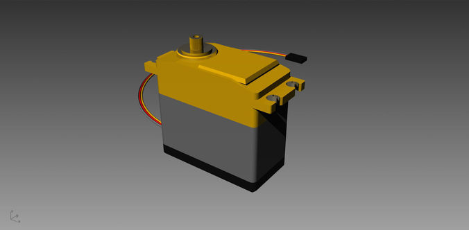 SERVO 40KG free 3D Model - CGTrader.com