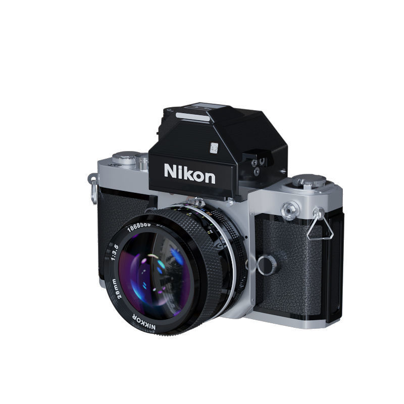Nikon F2 3D model | CGTrader
