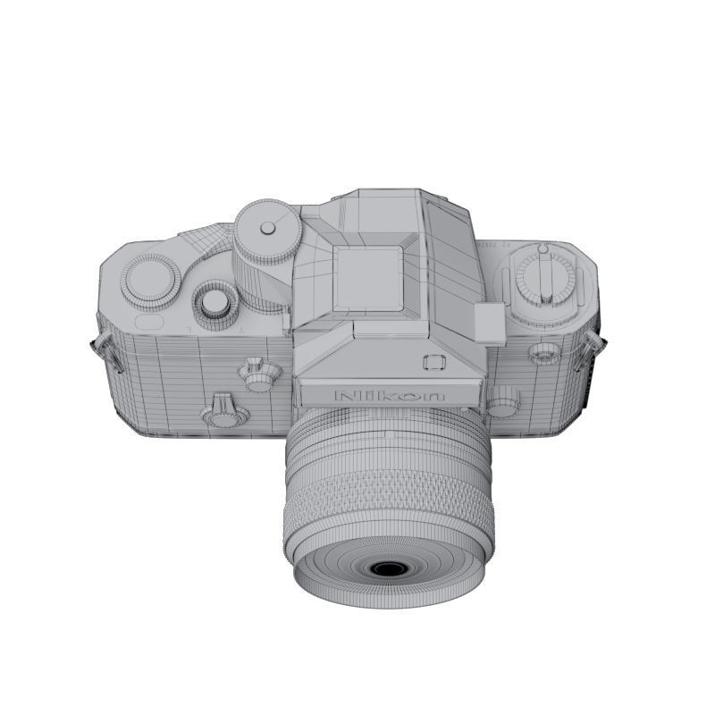 Nikon F2 3D model | CGTrader