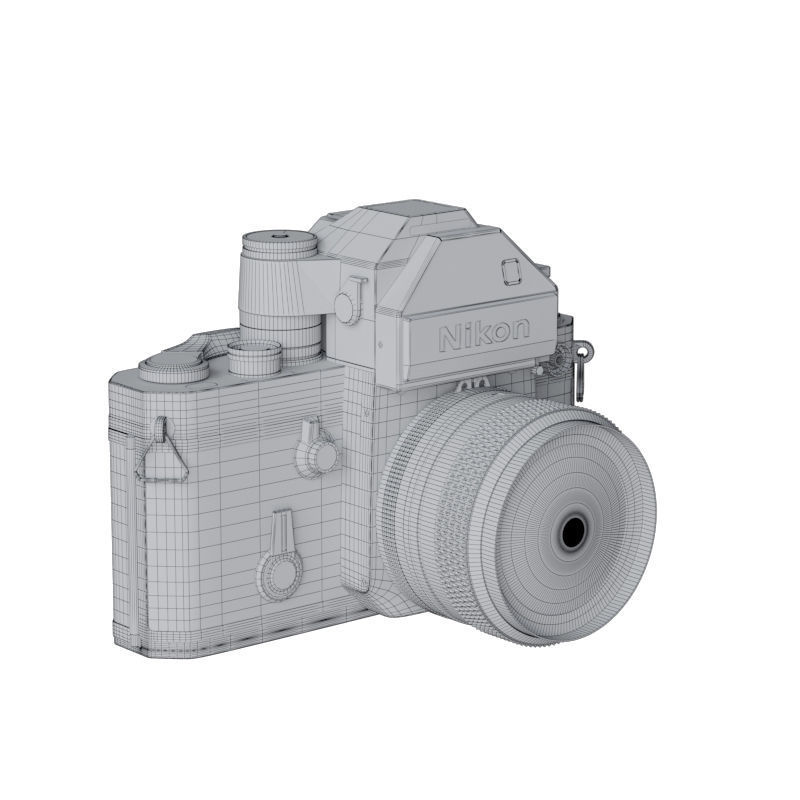 Nikon F2 3D model | CGTrader
