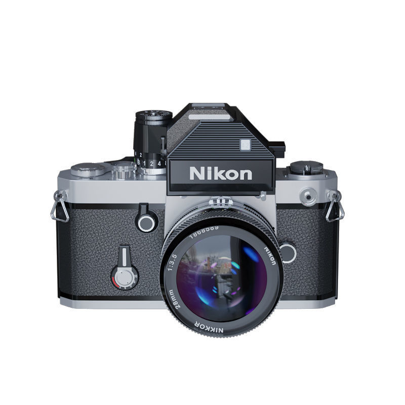 Nikon F2 3D model | CGTrader