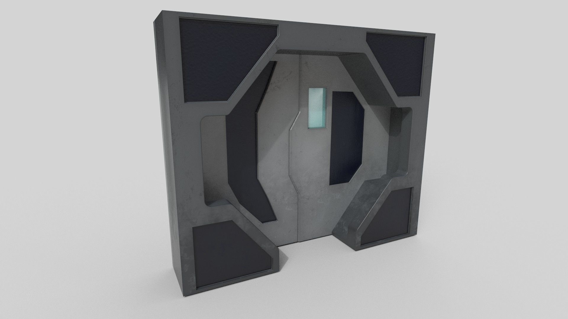 3D model SciFi Hatch VR / AR / low-poly | CGTrader