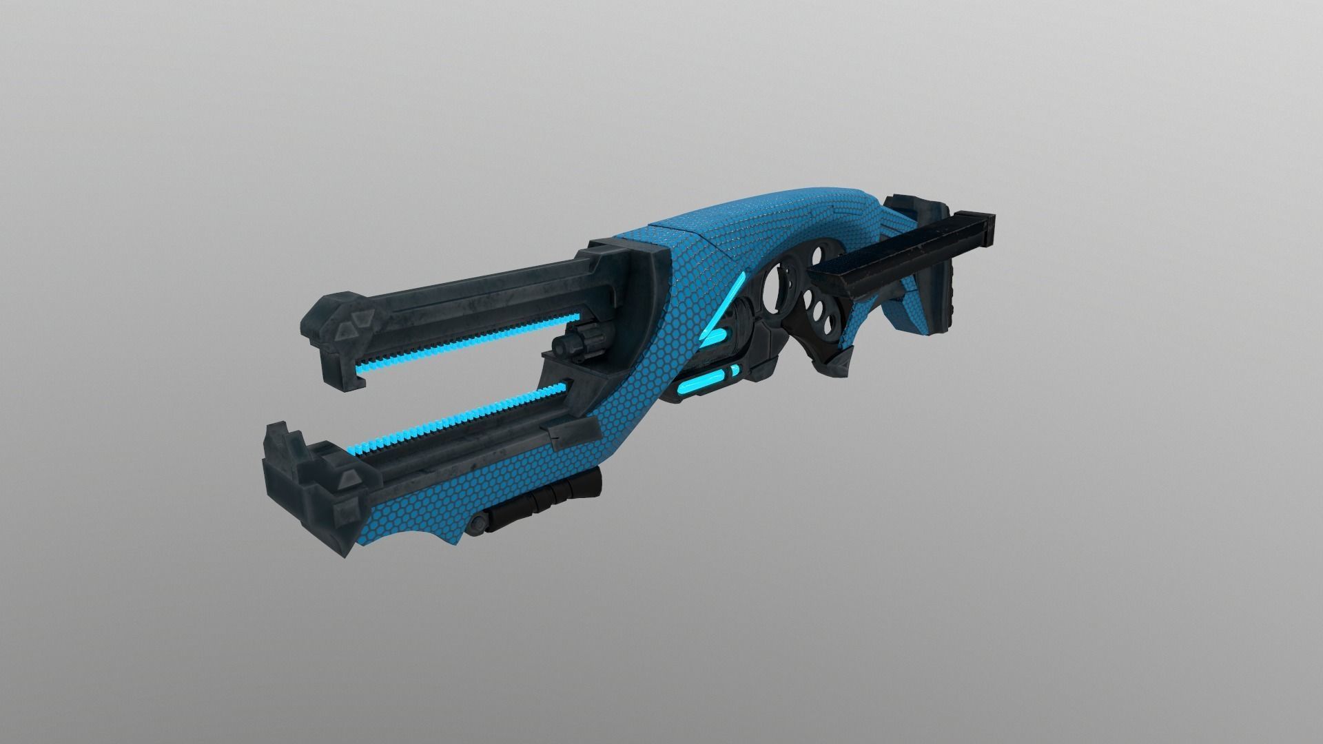 3D model Alien Lazer Rifle VR / AR / low-poly | CGTrader