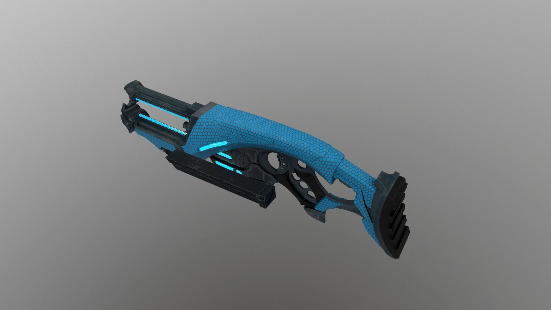 3D model Alien Lazer Rifle VR / AR / low-poly | CGTrader