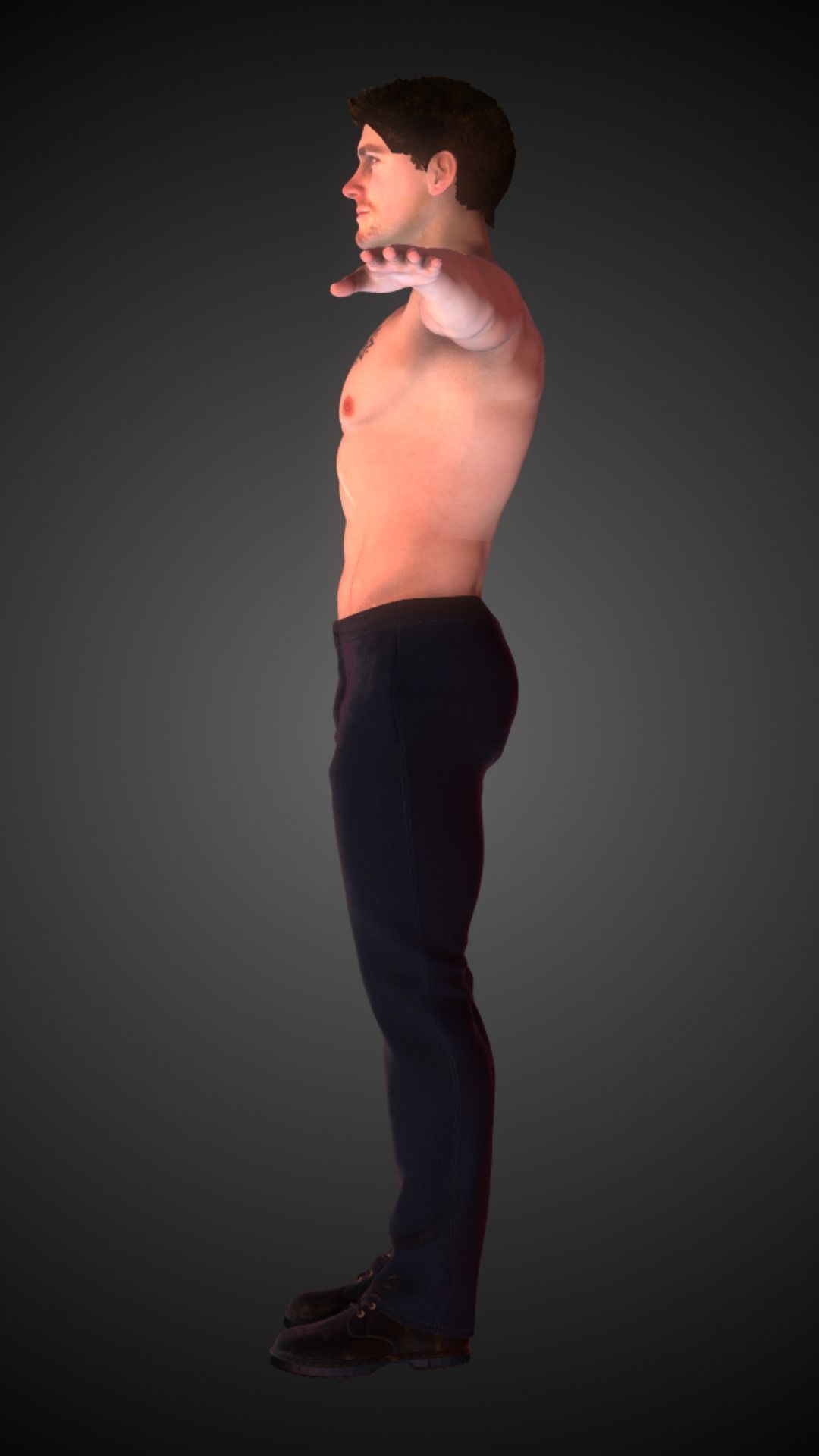 Oliver Queen - Arrow 3D model animated rigged | CGTrader