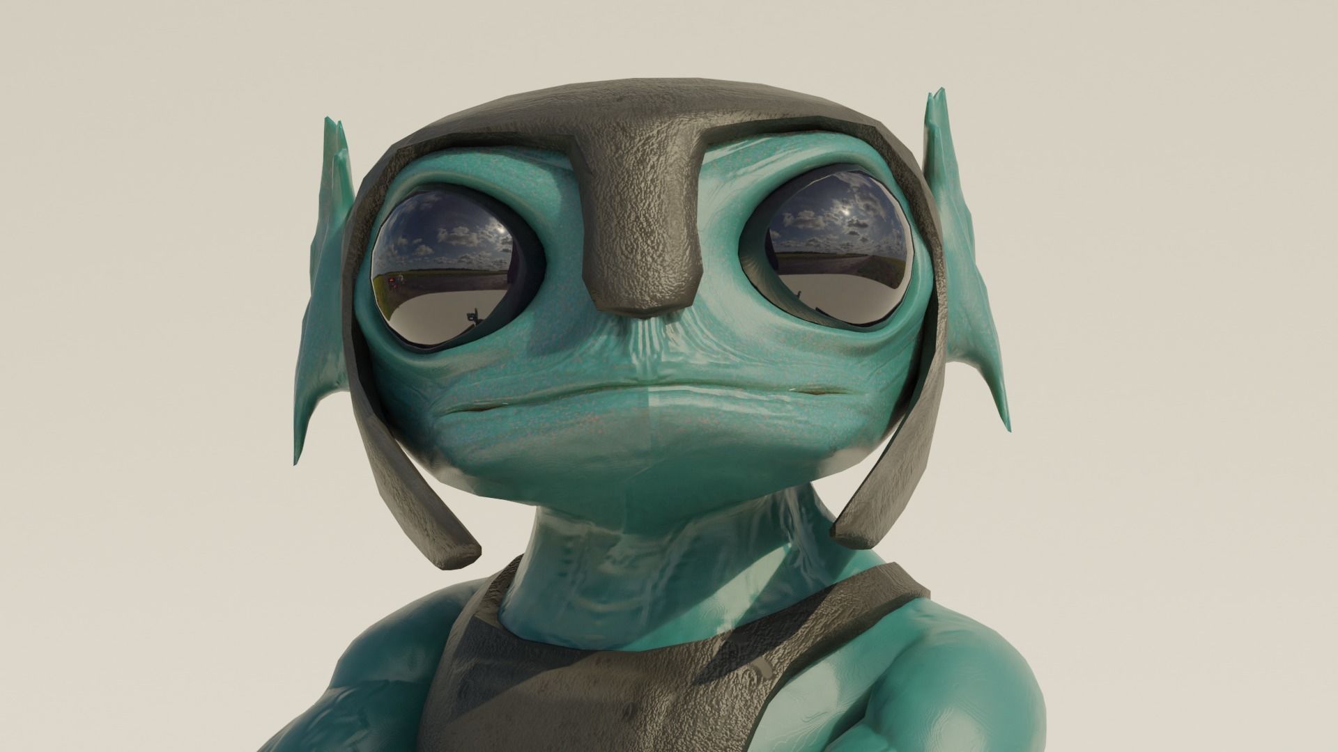 3D model Alien Mech Suit and Alien Soldier VR / AR / low-poly rigged ...