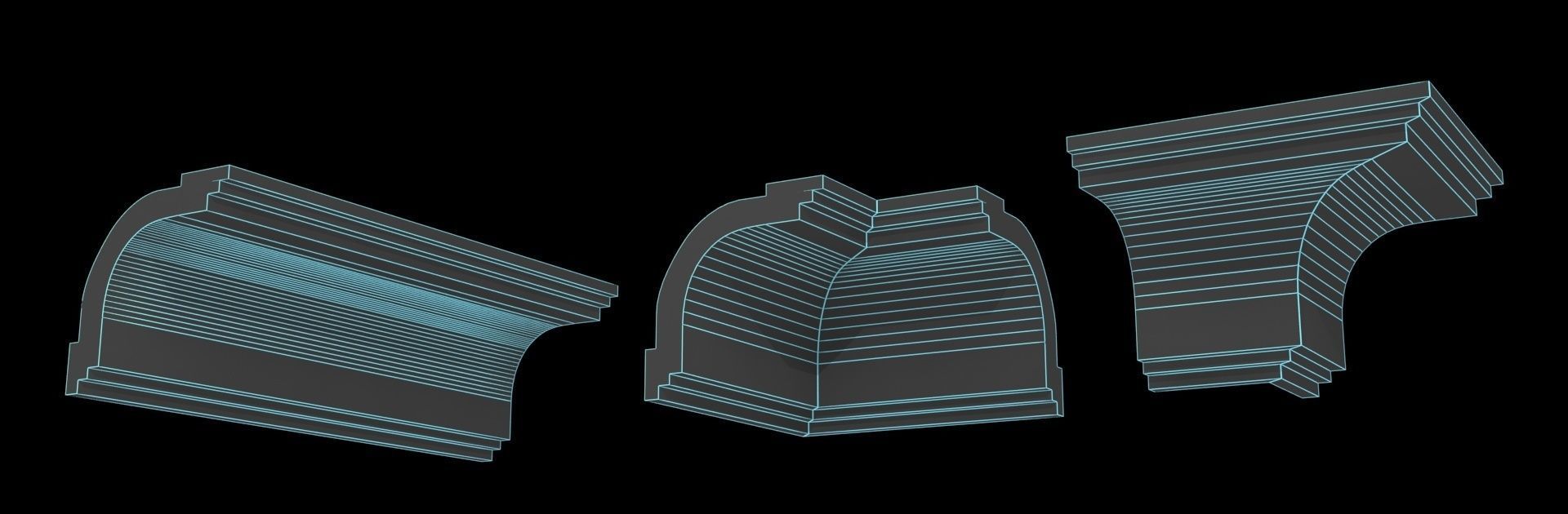 moulding 3D model | CGTrader