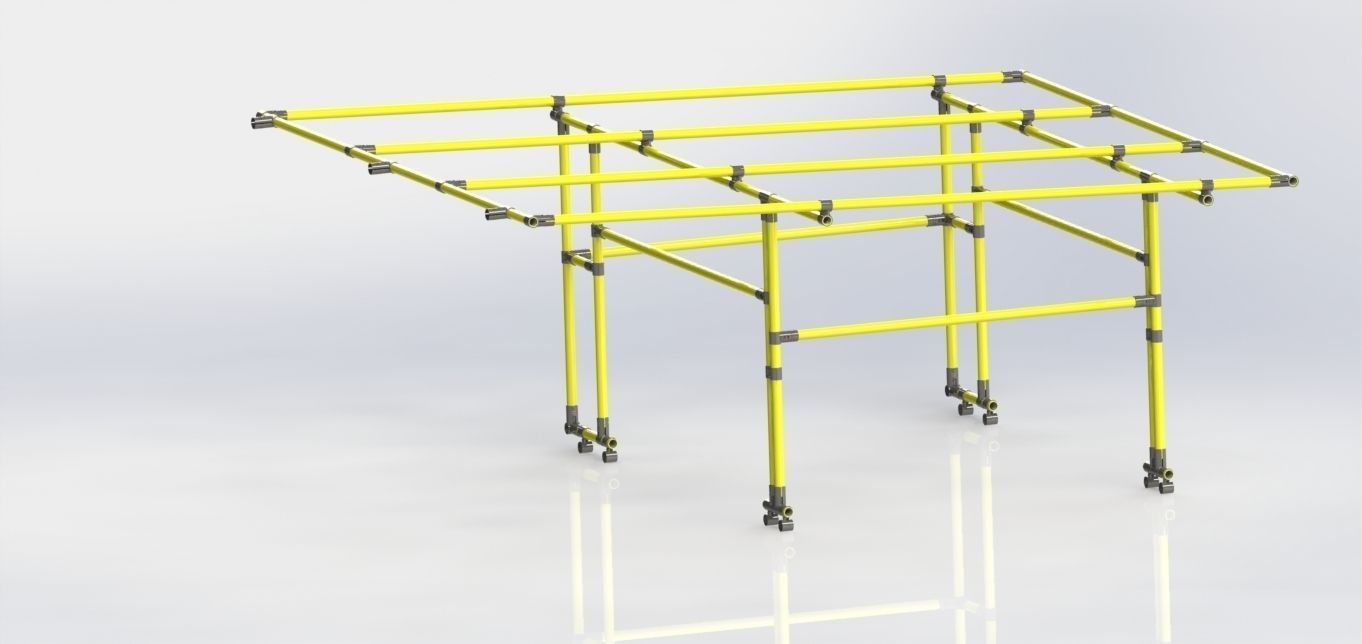 ESD PIPE TEND FRAME free 3D model | CGTrader