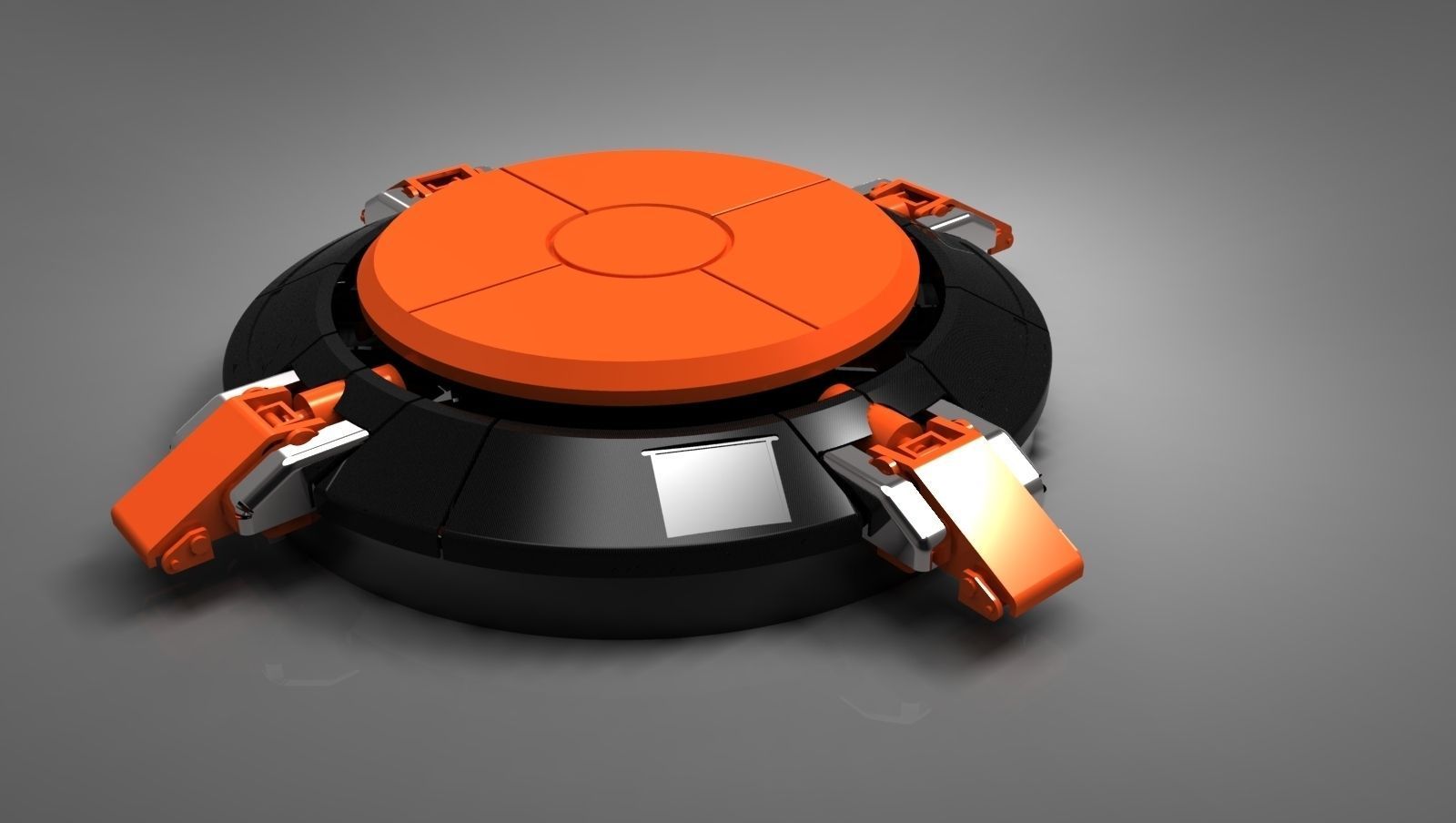 Portal Button free 3D model | CGTrader