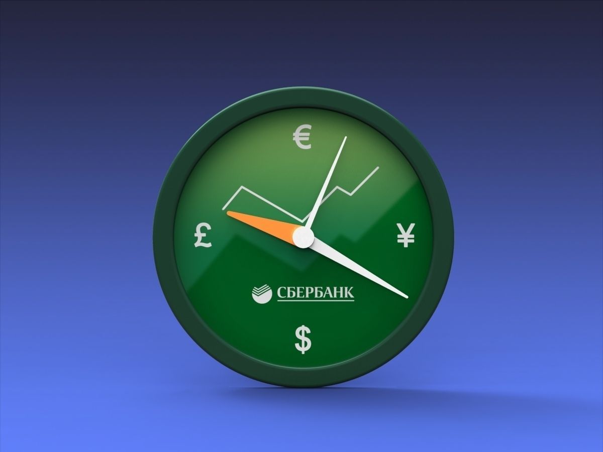 Clock concept free 3D model | CGTrader