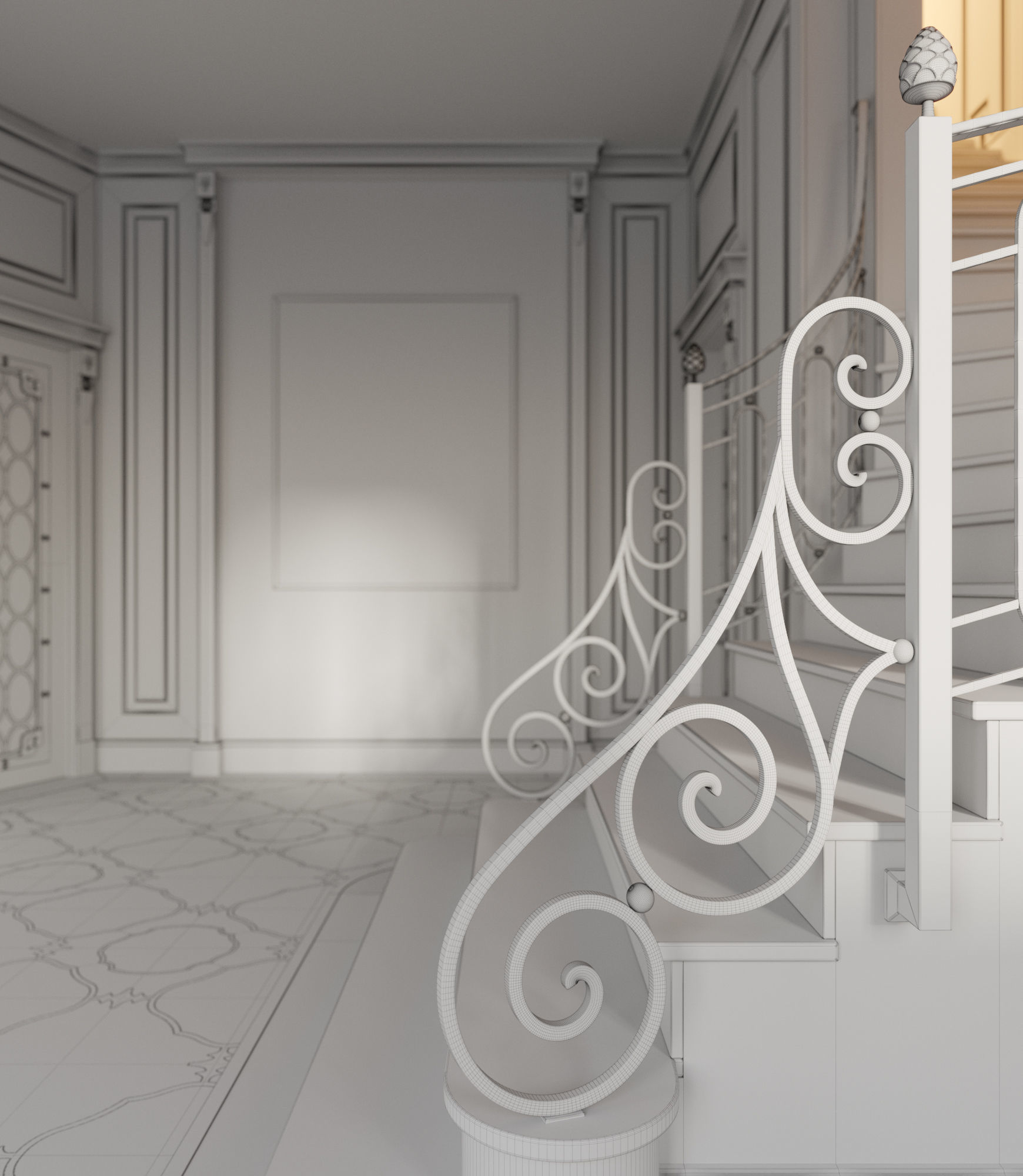 Visionnaire Interior Scene 3D model | CGTrader