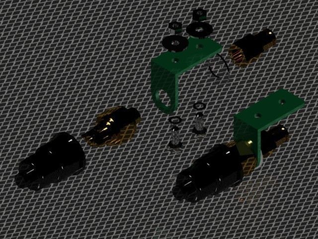 Brass Pressure switch free 3D model | CGTrader