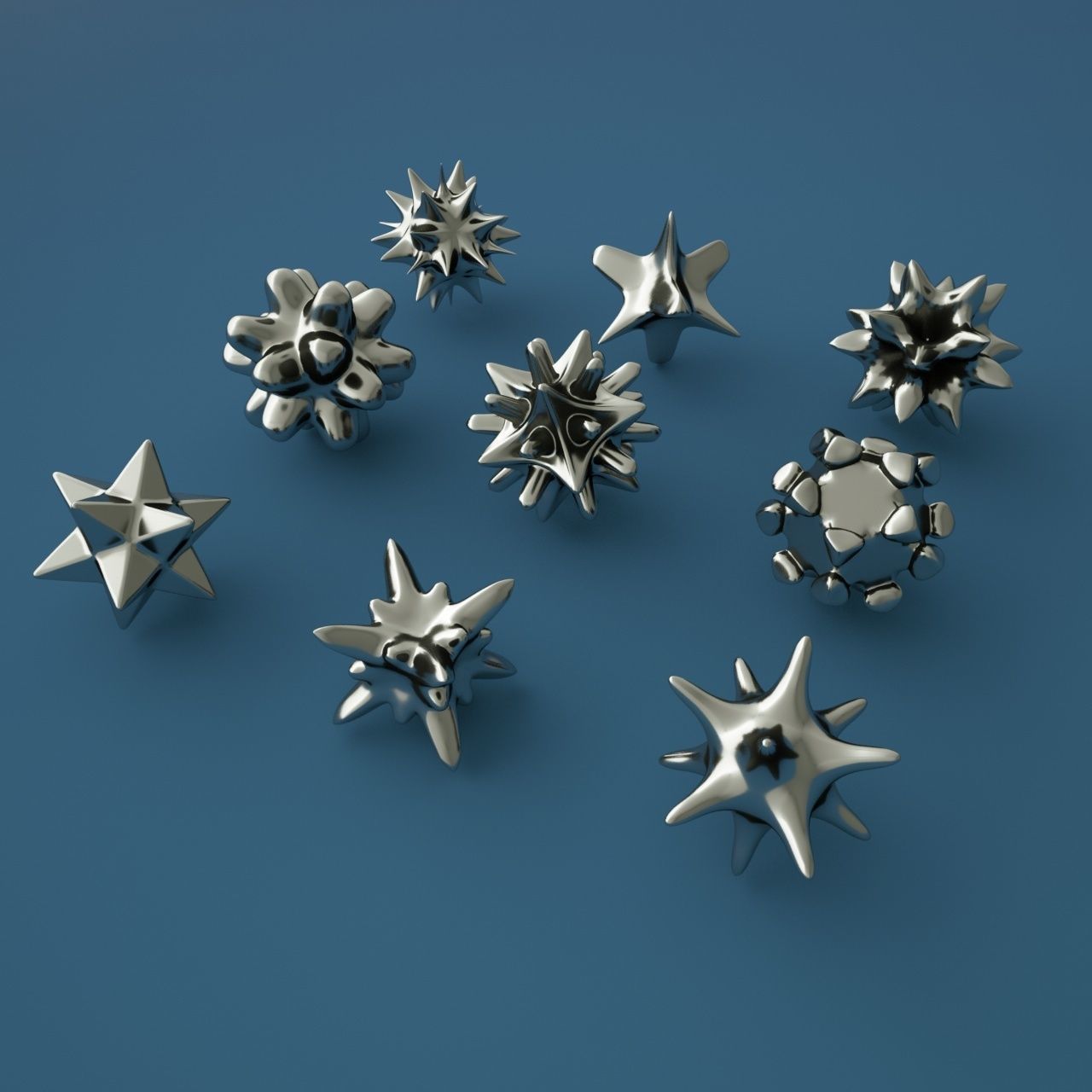 minimalistic geometric figures 3D model 3D printable | CGTrader