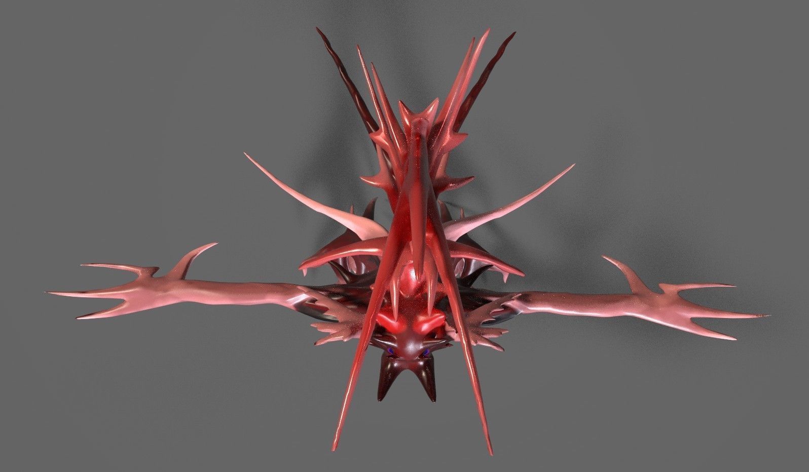 Spore Warrior Alien Character free VR / AR / low-poly 3D model | CGTrader