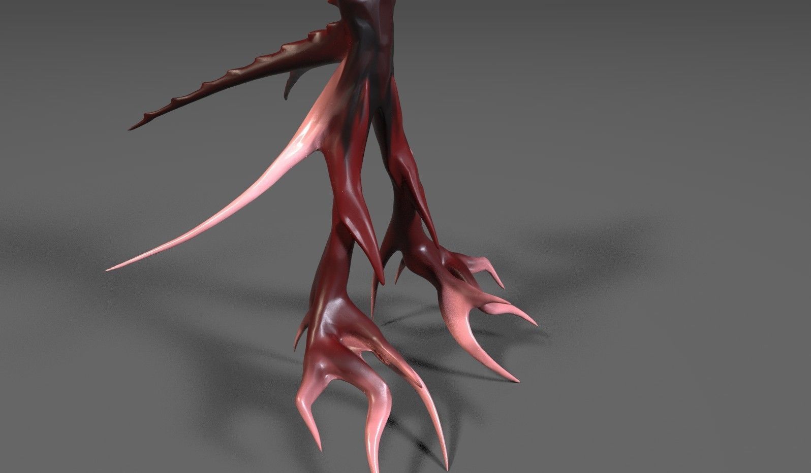 Spore Warrior Alien Character free VR / AR / low-poly 3D model | CGTrader