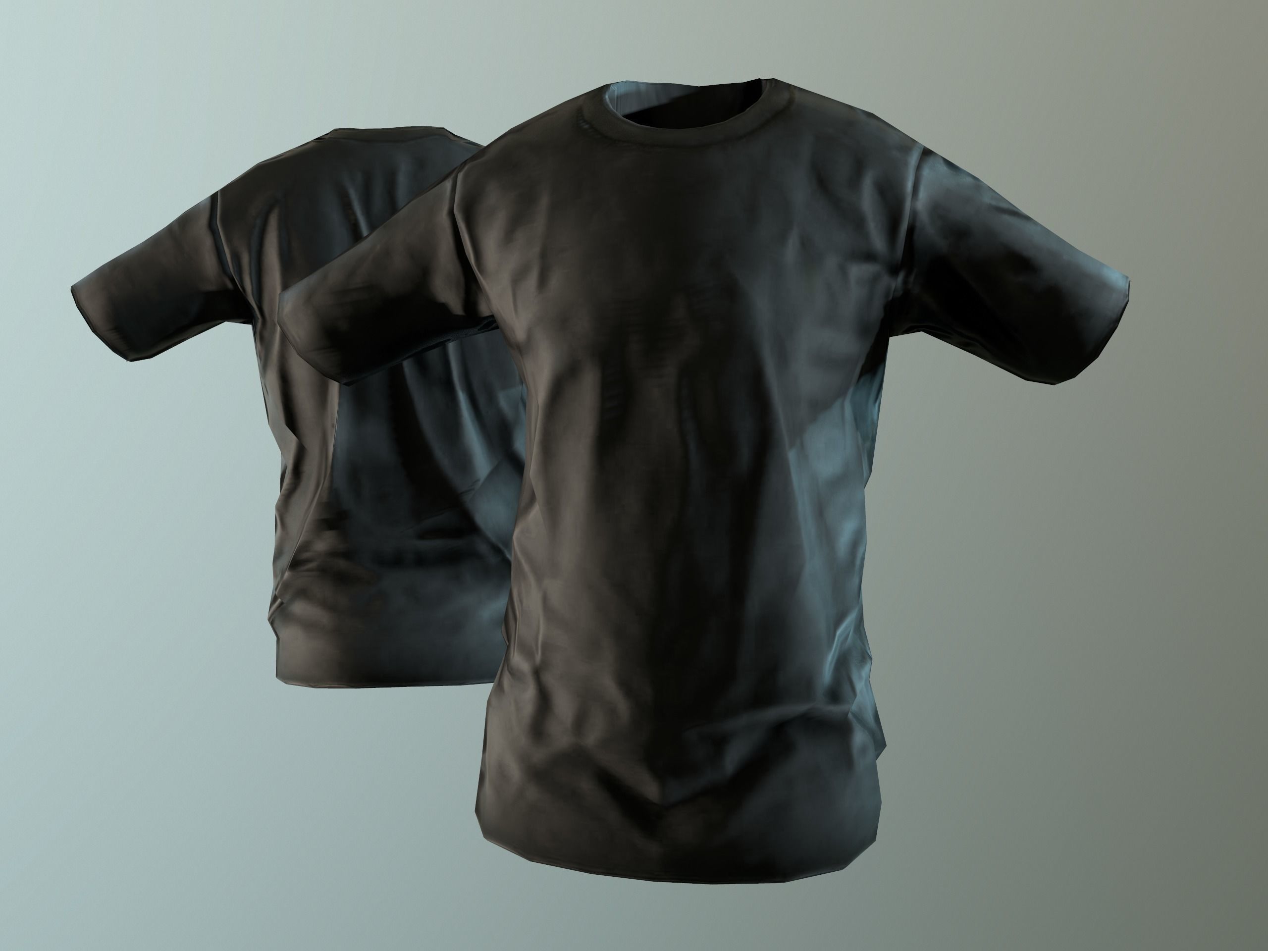 3D model Shirts 1 t shirt with tiger VR / AR / low-poly | CGTrader