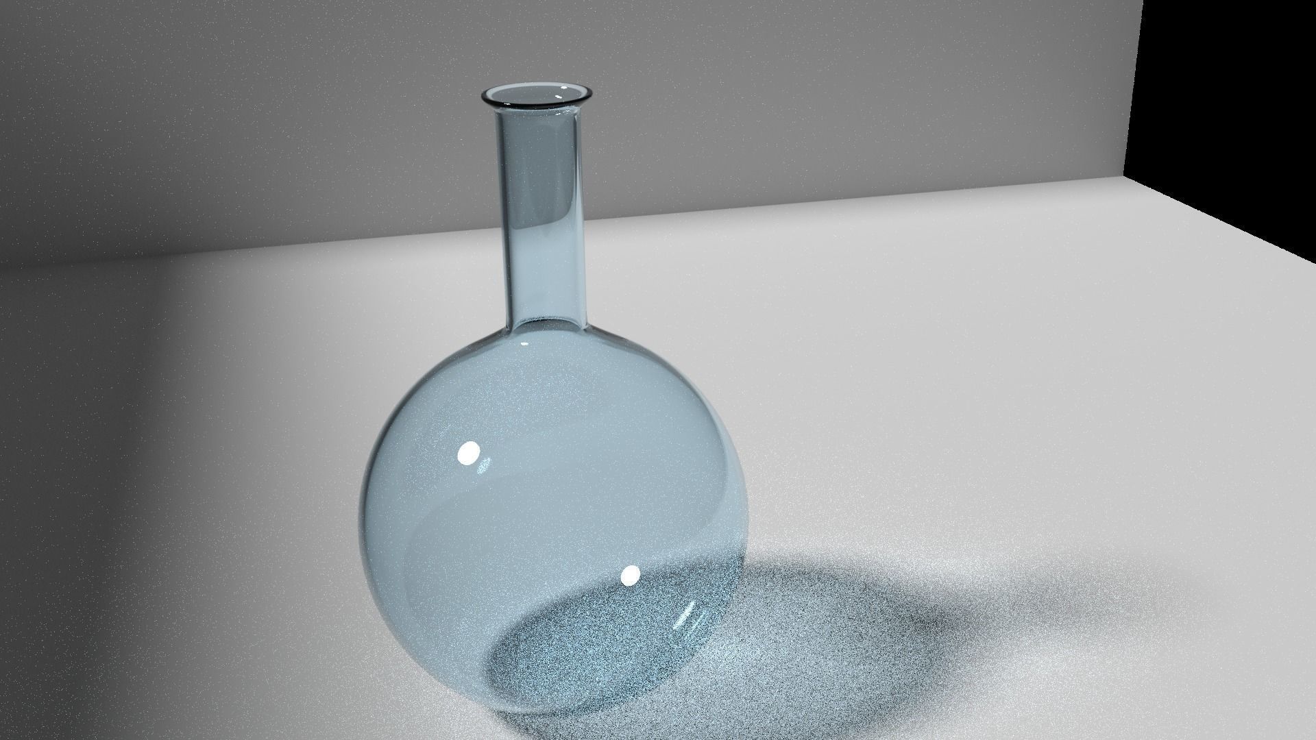 Glass scientific flask 3D model | CGTrader