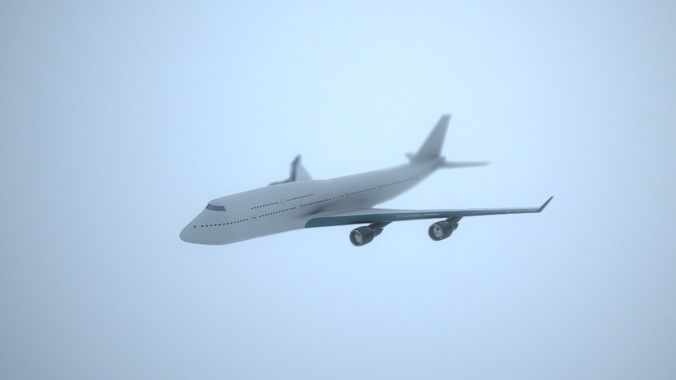 3D model Simple Boing model VR / AR / low-poly | CGTrader