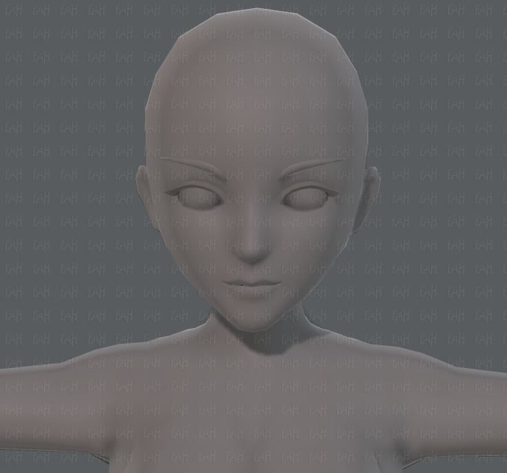 3D model Base mesh woman 07 VR / AR / low-poly | CGTrader