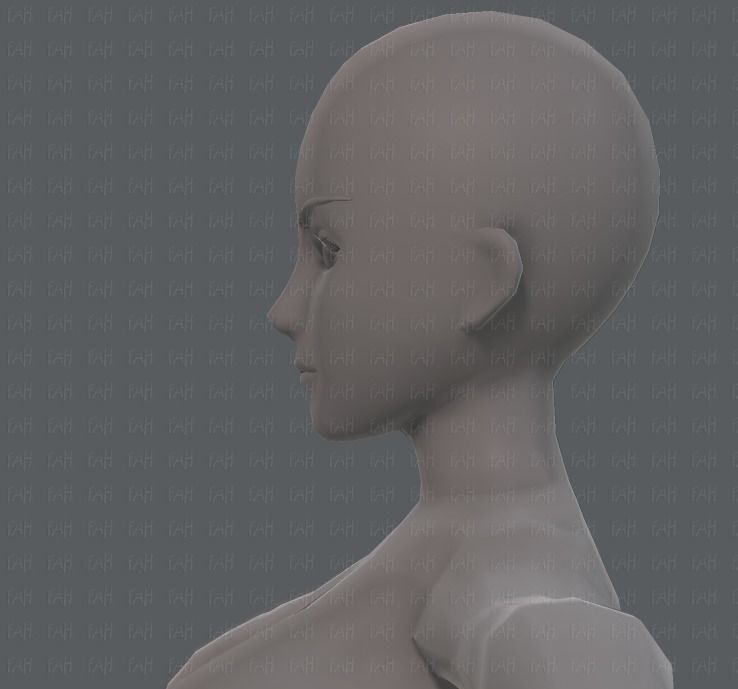 3D model Base mesh woman 07 VR / AR / low-poly | CGTrader