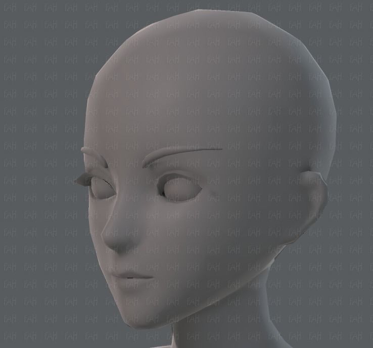 3D model Base mesh woman 07 VR / AR / low-poly | CGTrader