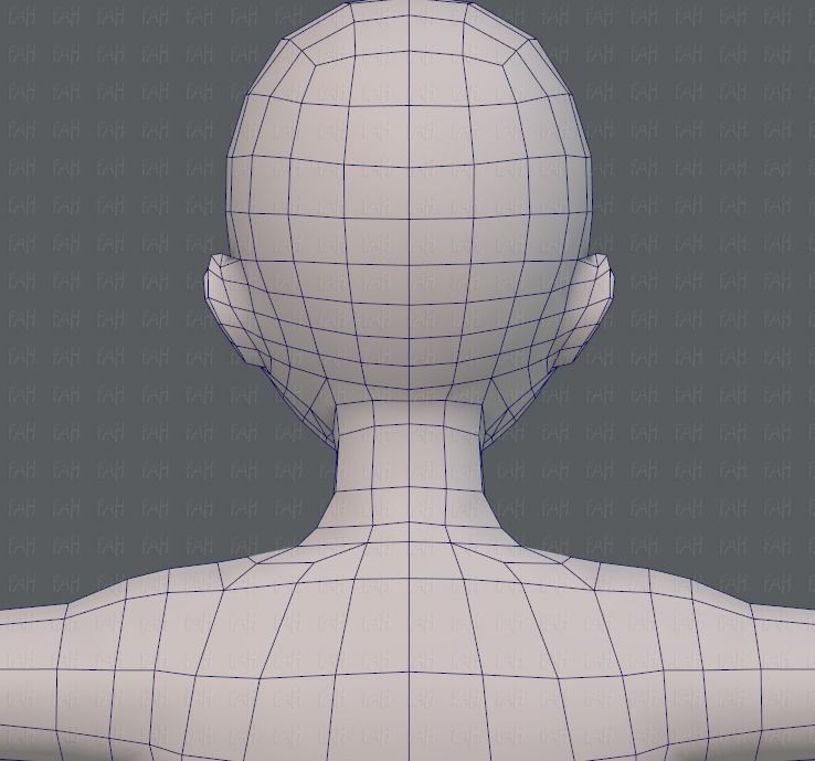 3D model Base mesh woman 07 VR / AR / low-poly | CGTrader