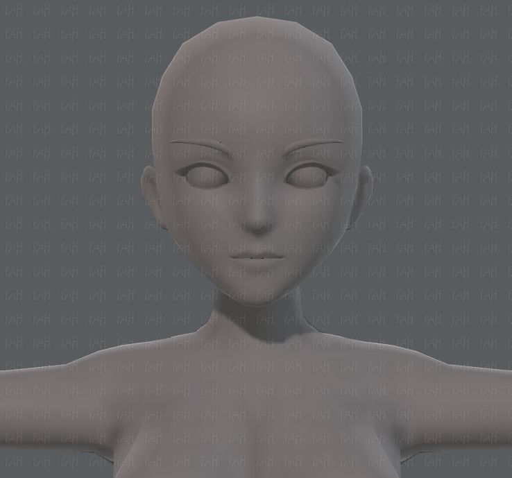 3D model Base mesh woman 07 VR / AR / low-poly | CGTrader