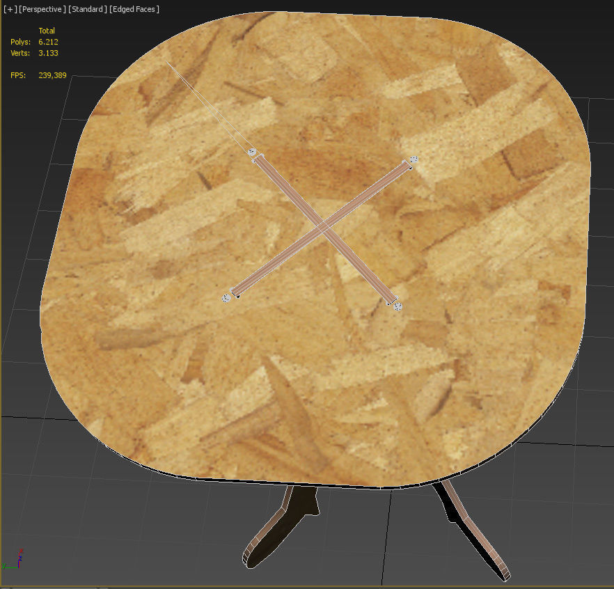 Table Legs for CNC router cut 3D model 3D printable | CGTrader