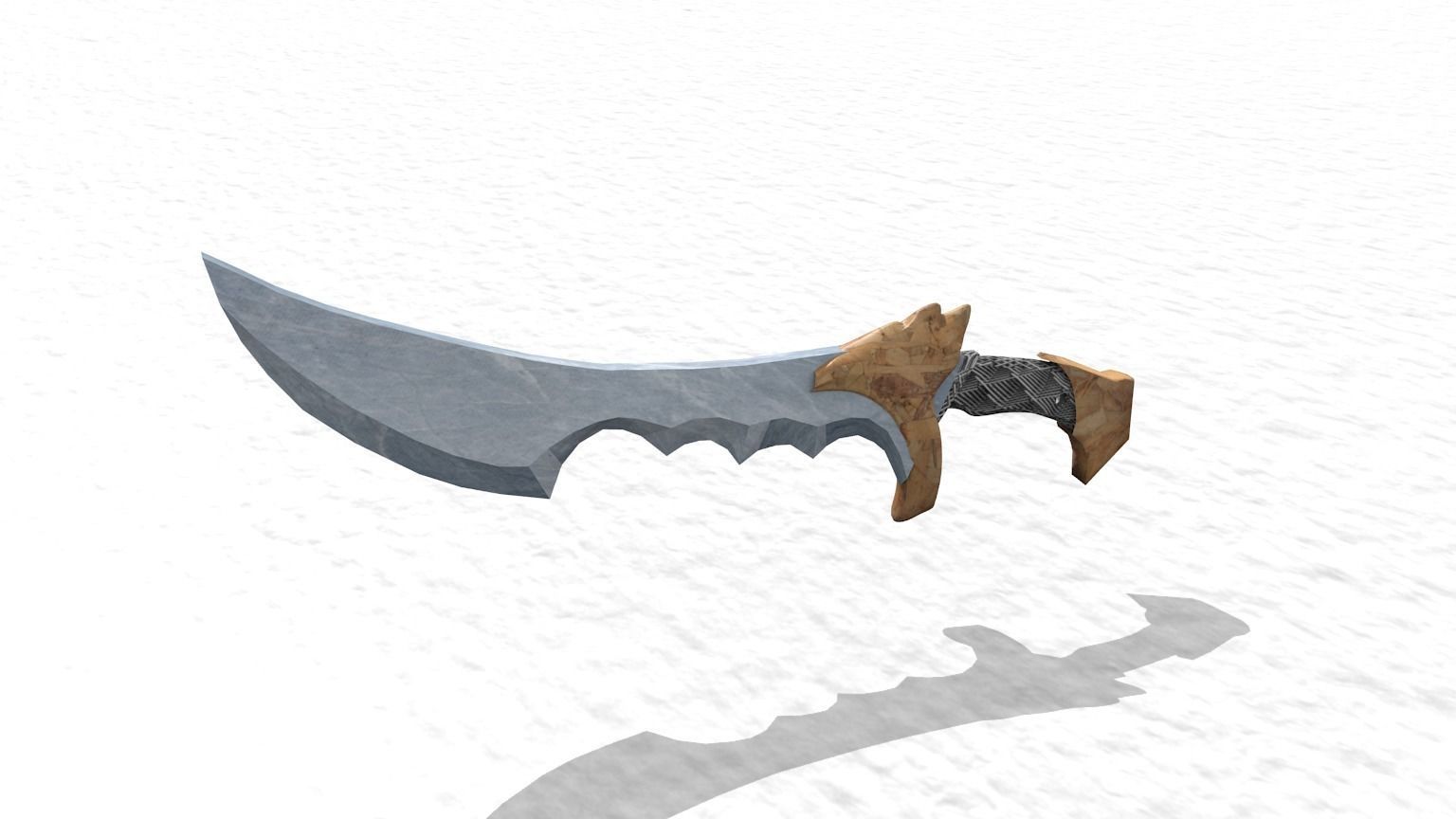 3D model Shadow Blade 3D Model VR / AR / low-poly | CGTrader