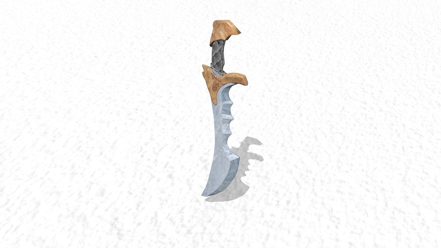 3D model Shadow Blade 3D Model VR / AR / low-poly | CGTrader