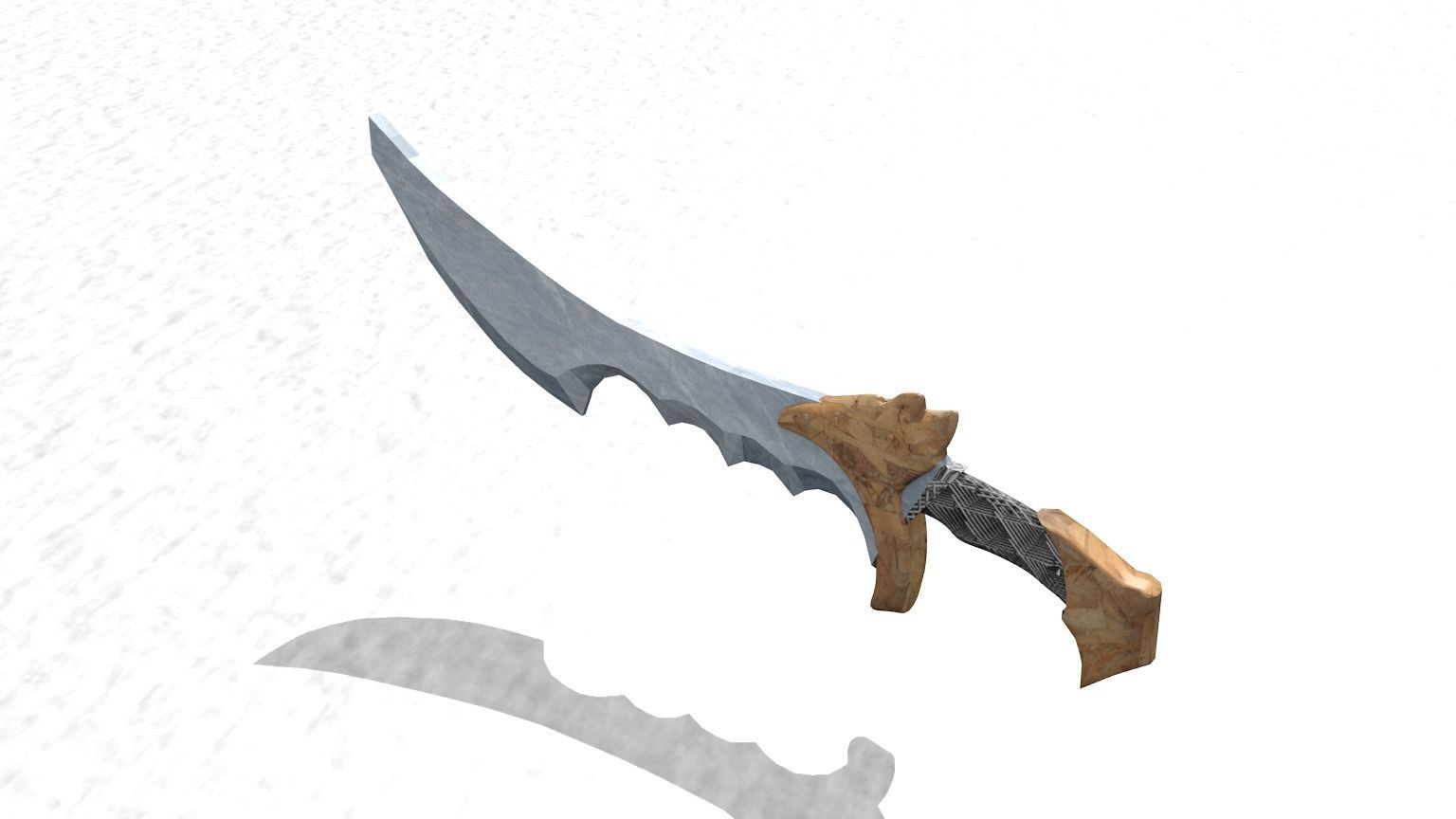 3D model Shadow Blade 3D Model VR / AR / low-poly | CGTrader