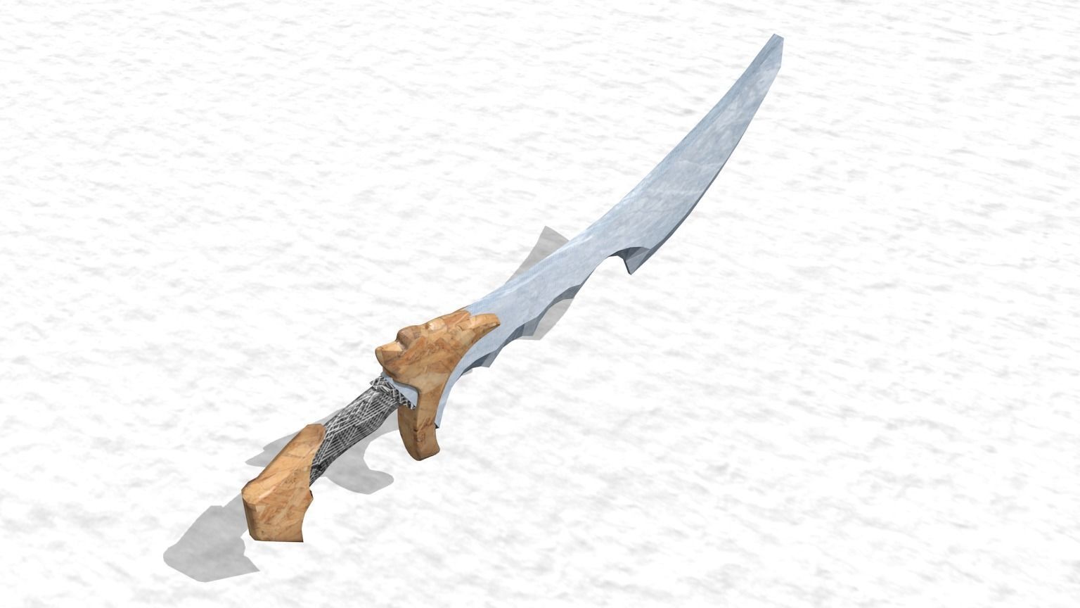 3D model Shadow Blade 3D Model VR / AR / low-poly | CGTrader