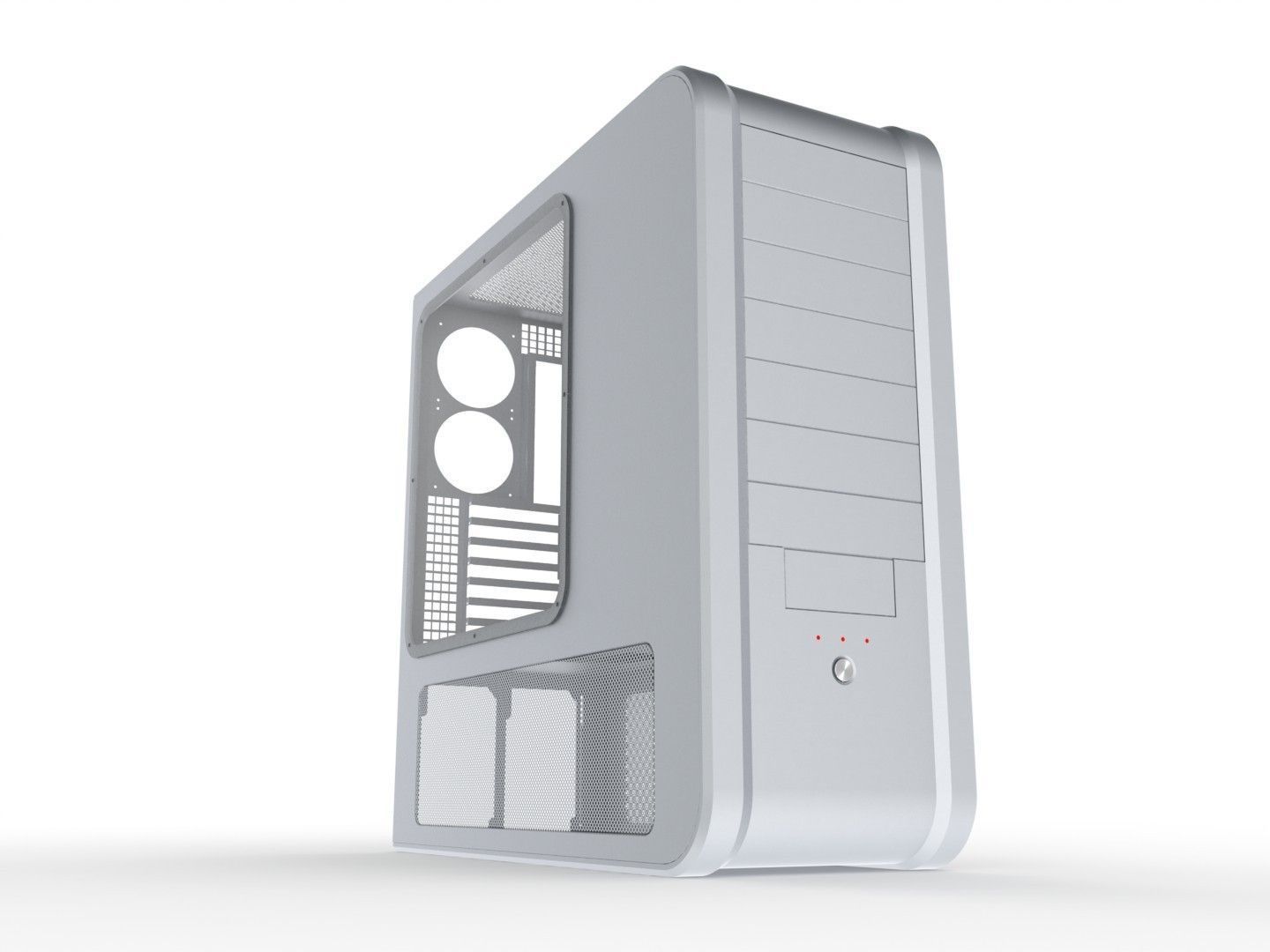 SilverStone TJ07 free 3D model | CGTrader