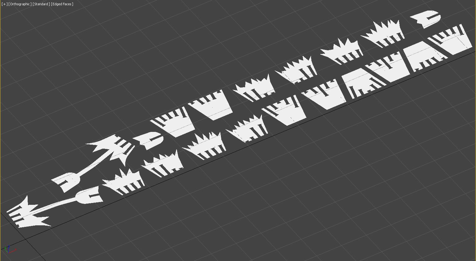 Puzzle Tulip for CNC router cut 3D model 3D printable | CGTrader