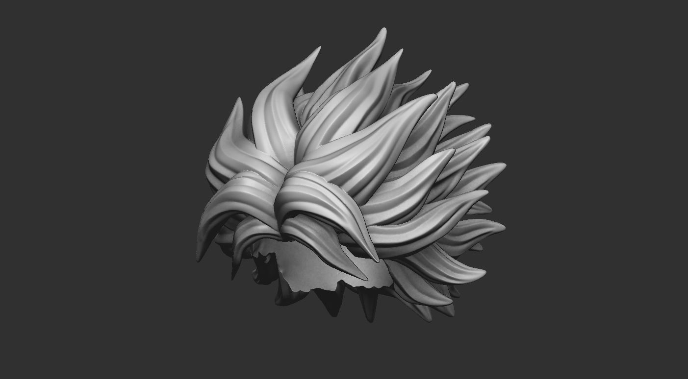 Broly - Dragonball FighterZ - High quality Figure 3D model 3D printable ...