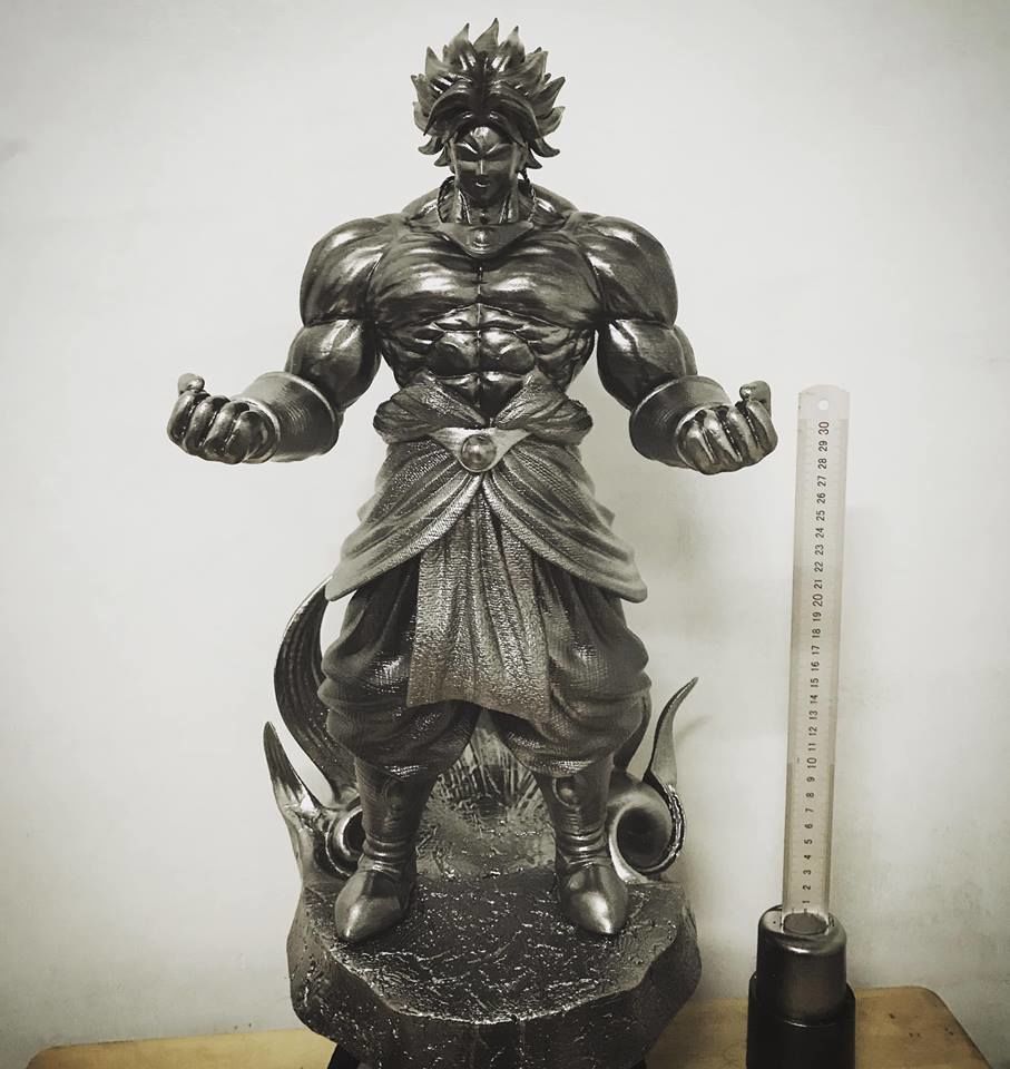 Broly - Dragonball FighterZ - High quality Figure 3D model 3D printable ...